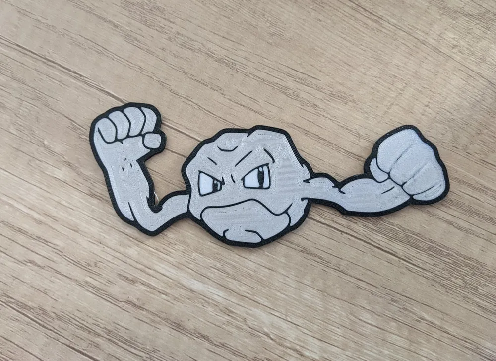 Geodude Wall Art by Sitsero - MakerWorld