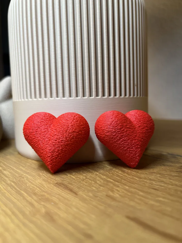 Fuzzy Skin Hearts – Perfect for Decor & Gifts - Free 3D Print Model ...