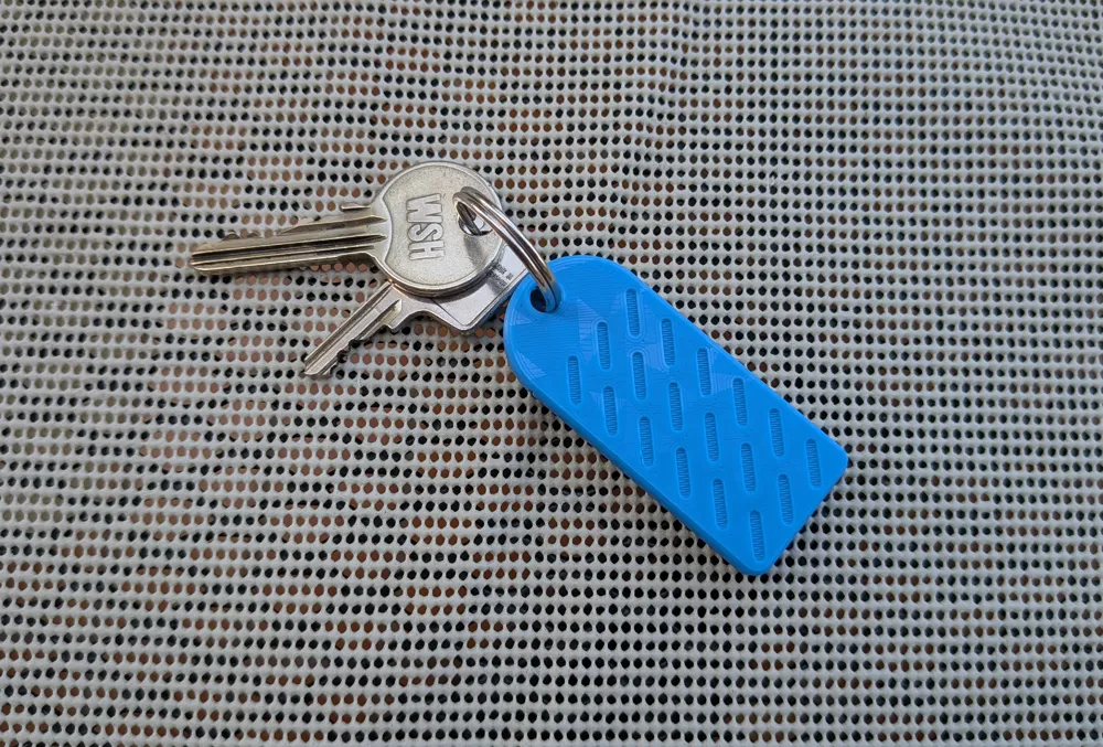 Keychain Emergency Money Stash 50€ on Key - Free 3D Print Model ...