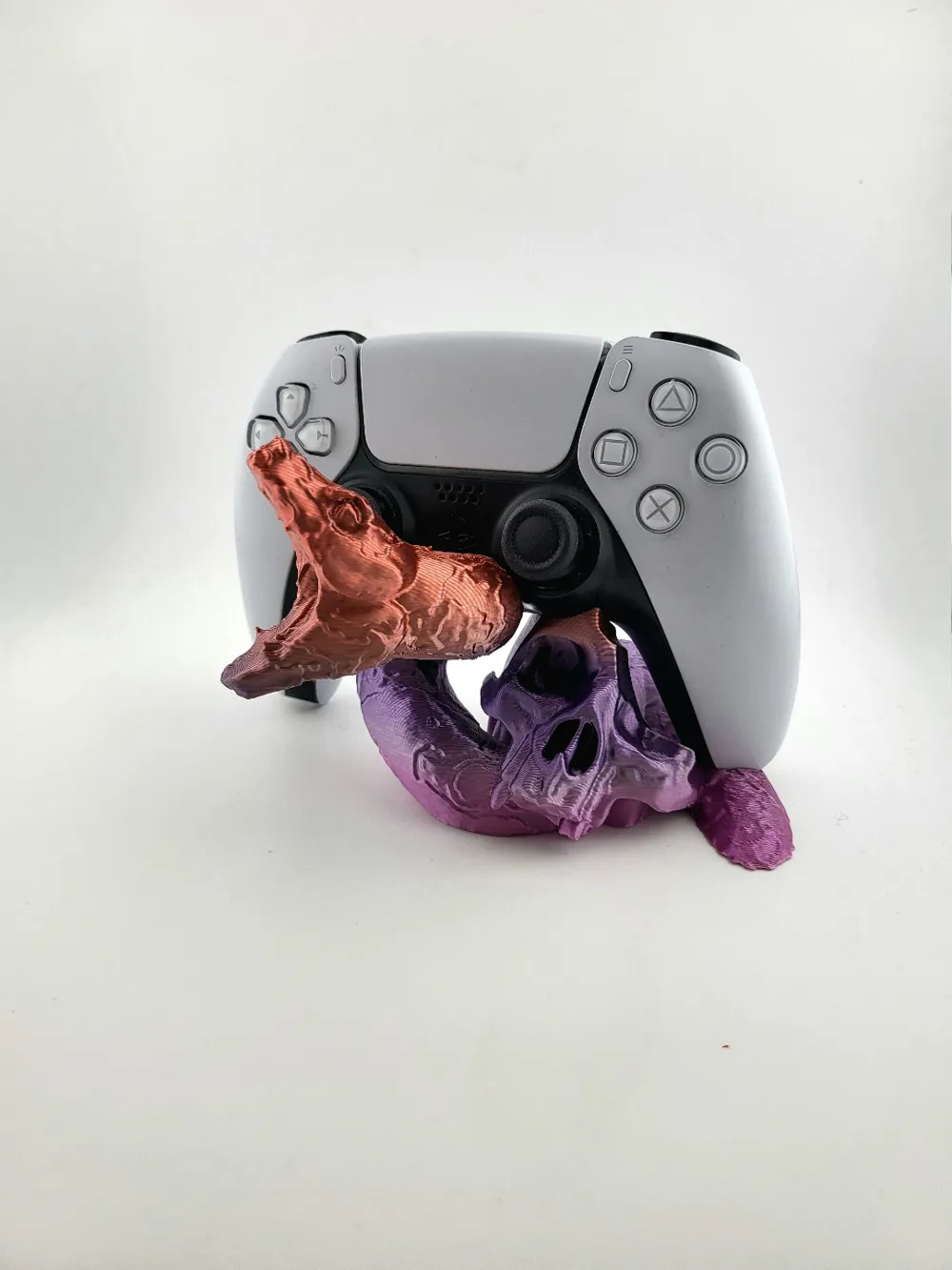 stand joystick ps5 snake skull by Mad power MakerWorld: Download Free ...