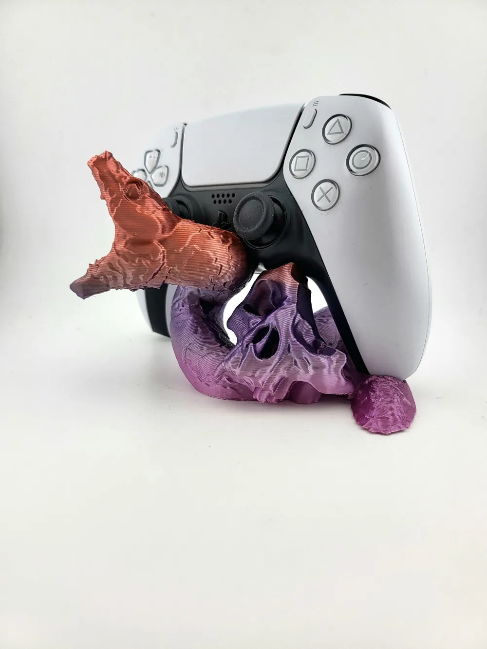 stand joystick ps5 snake skull by Mad power MakerWorld: Download Free ...