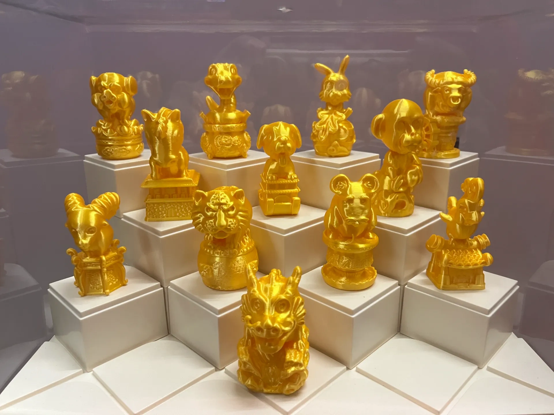 Twelve Zodiac Animals Figurines by 拜托助力 - MakerWorld