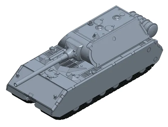 1/40 Maus super-heavy tank - Free 3D Print Model - MakerWorld