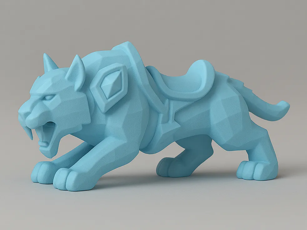 WoW Spectral Tiger inspired - Free 3D Print Model - MakerWorld