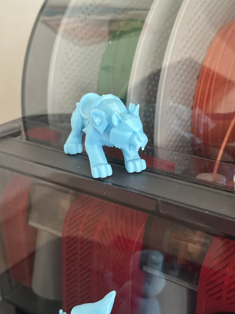 WoW Spectral Tiger inspired - Free 3D Print Model - MakerWorld