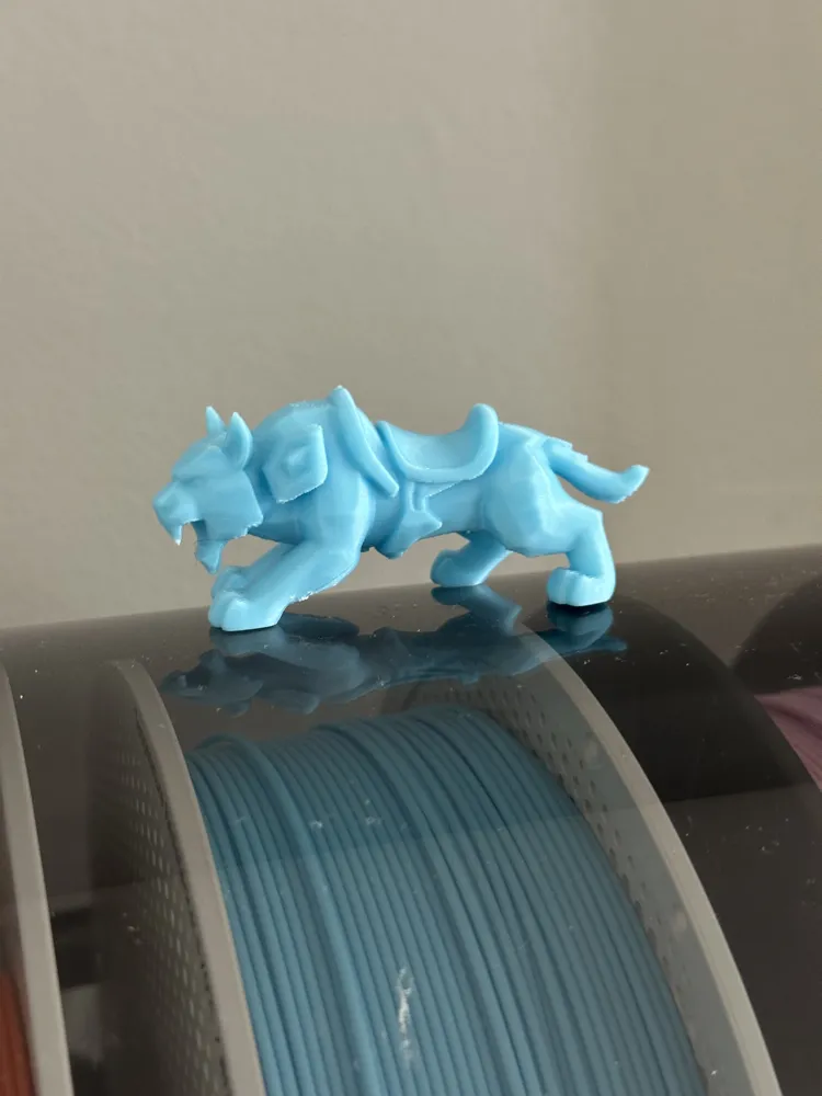 WoW Spectral Tiger inspired - Free 3D Print Model - MakerWorld
