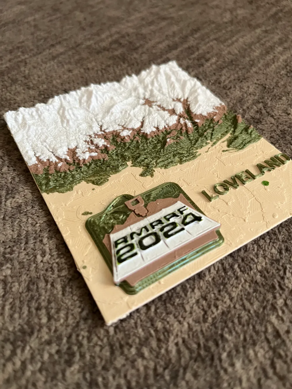 Rocky Mountain RepRap Festival 2024 (RMMRF) Rockies Topo map Remix ...