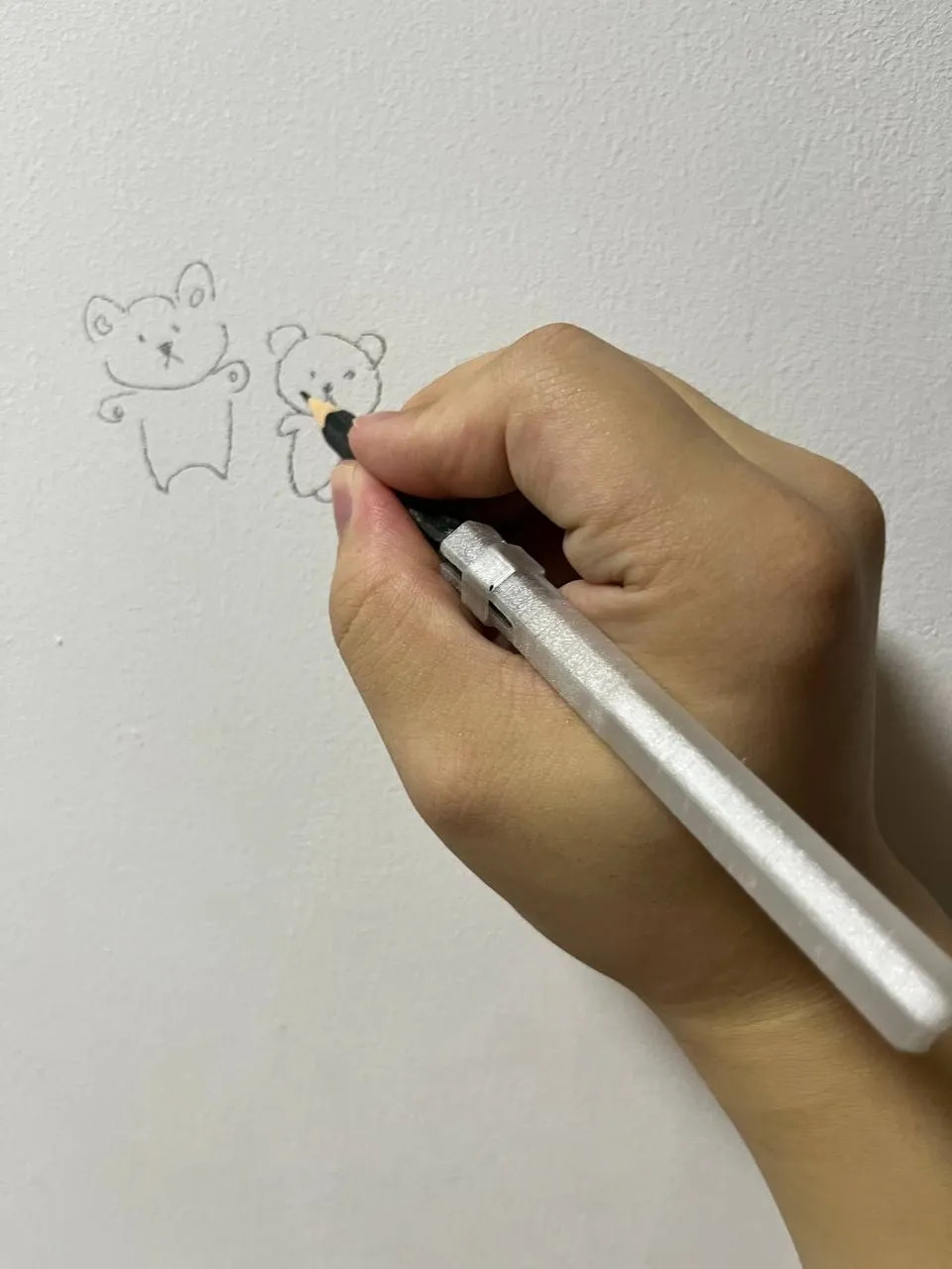 7-8mm Pencil Longer-Holder for 7-8mm Hexagonal Pencils by Ans - MakerWorld