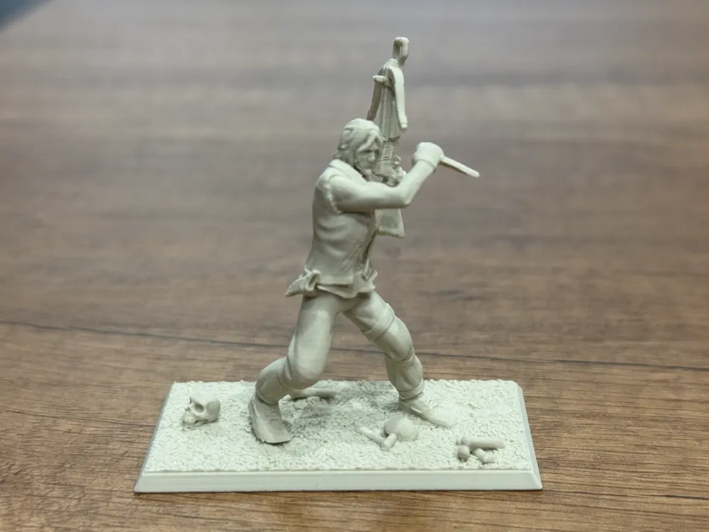 Daryl Dixon The Walking Dead - Modèle d'Impression 3D Gratuit - MakerWorld