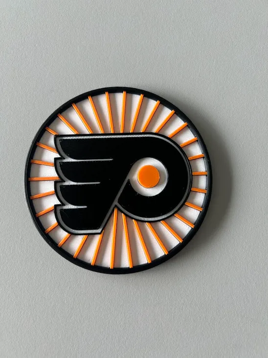 Philadelphia Flyers Coaster by Parmajon3 - MakerWorld