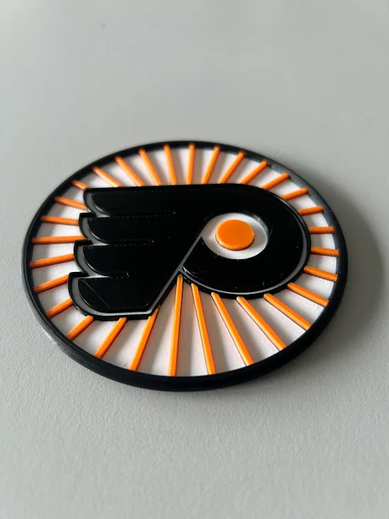 Philadelphia Flyers Coaster by Parmajon3 - MakerWorld
