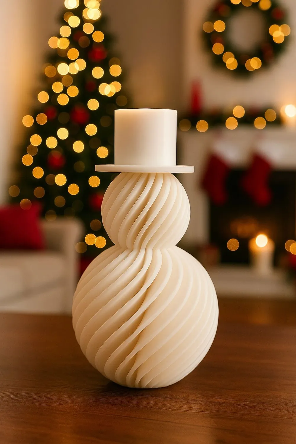 Snow_man_spiral - Free 3D Print Model - MakerWorld