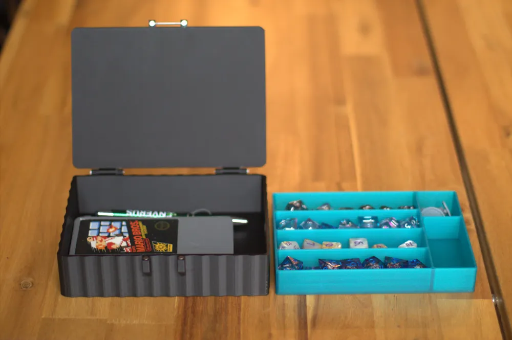 Dice Box with Tray - Free 3D Print Model - MakerWorld
