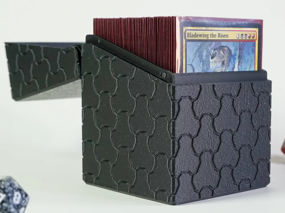 Sci-Fi Hinged MTG Commander Deck Box by Mirran.Workshop MakerWorld ...