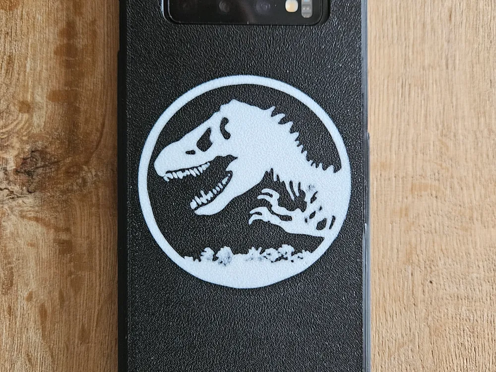Samsung Galaxy S10 Case – Jurassic Park Style - Free 3D Print Model ...