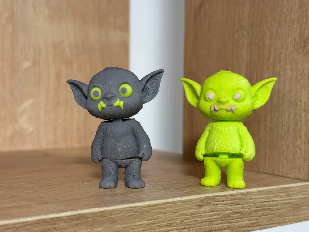 The Articulated Little Goblin - Free 3D Print Model - MakerWorld