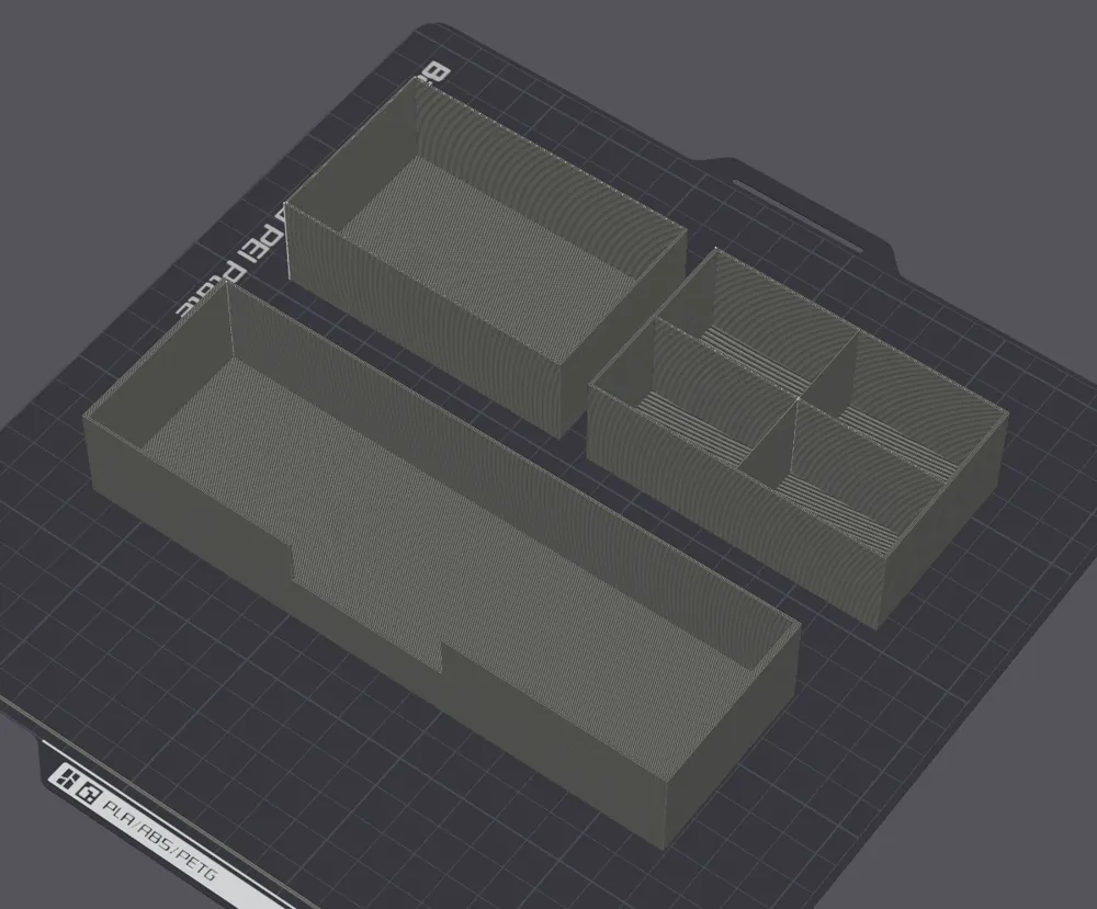 Rugged Drawer System - Gridfinity (Drawer Inserts) - Free 3D Print ...