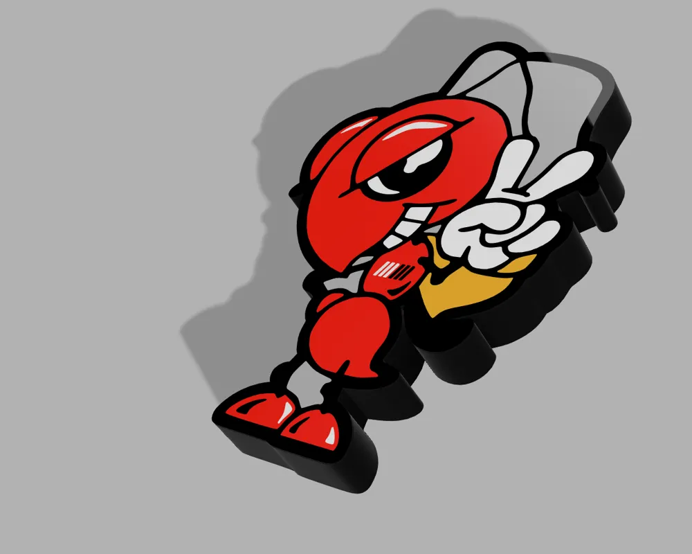 lightbox logo Marc Marquez ants by lmcreation56 - MakerWorld