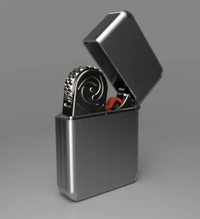 Satisfying Clicking Zippo Toy by DesignDaan - MakerWorld
