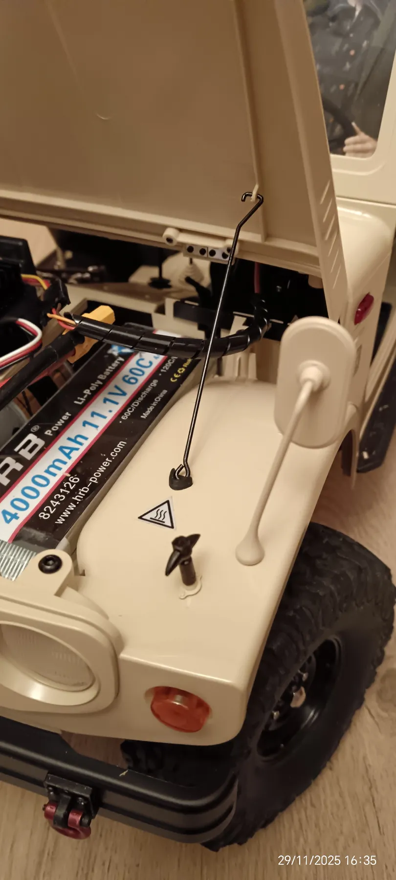 FMS SUZUKI JIMNY LJ10 HOOD ROD LOCK RC - Free 3D Print Model - MakerWorld