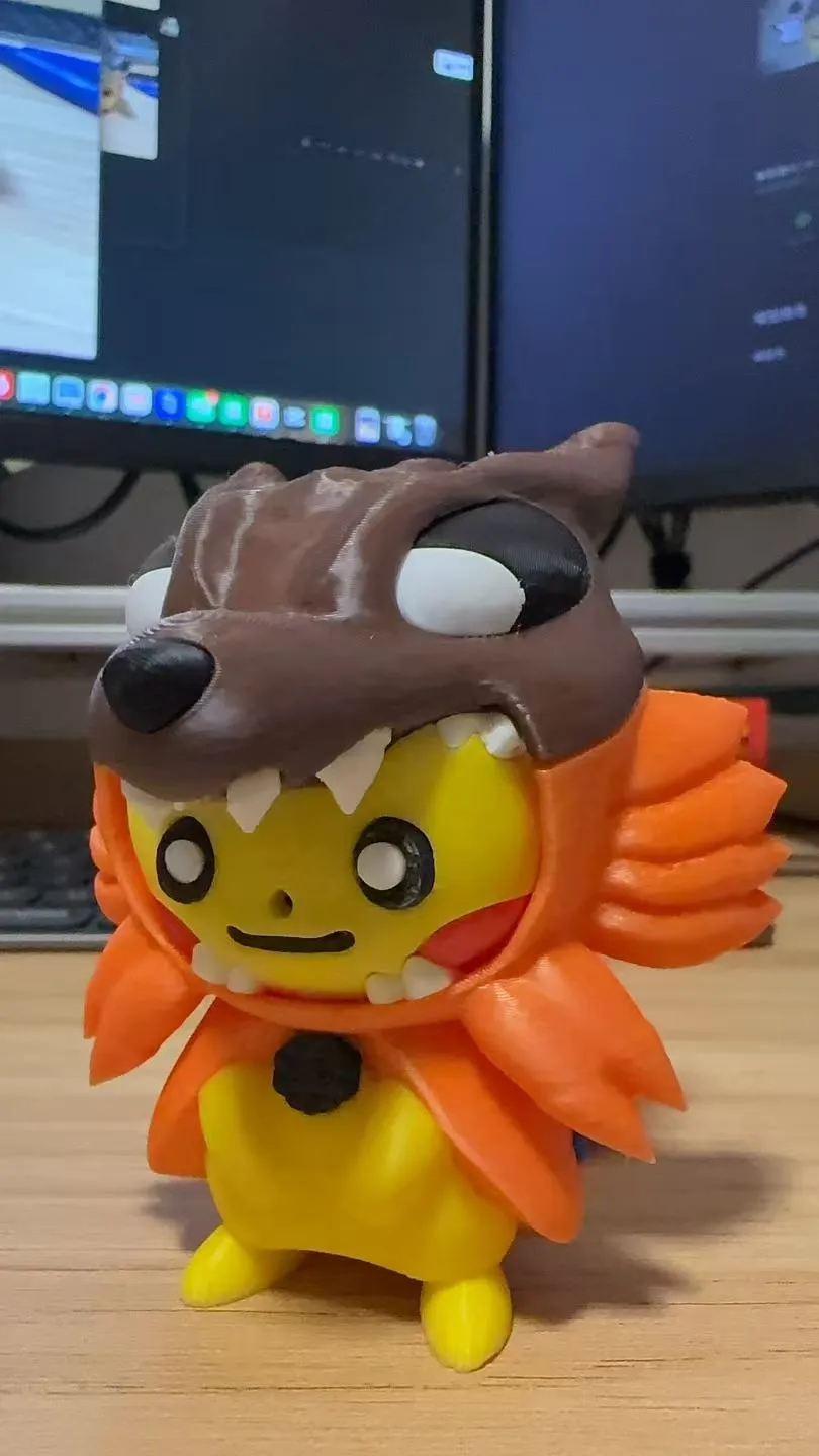 [No AMS needed] Pikachu x Tyrannomon (Pokémon x Digimon) by 肌肉弗兰奇 ...