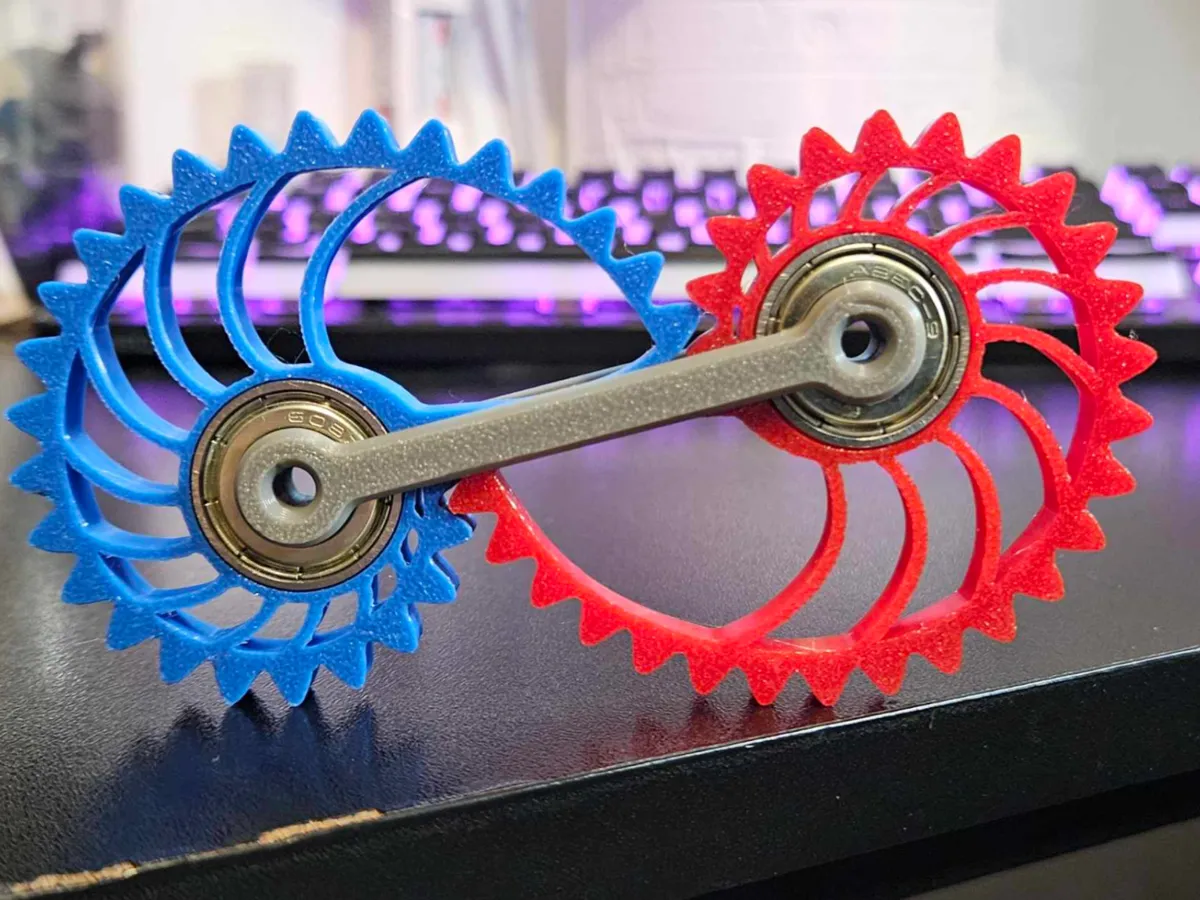 Nautilus Gears Fidget - Free 3D Print Model - MakerWorld