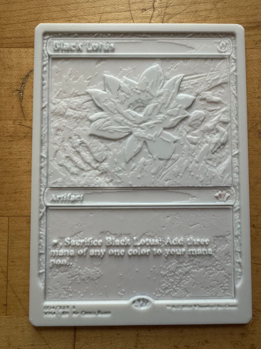 Black Lotus Color Lithophane by Bunsen - MakerWorld