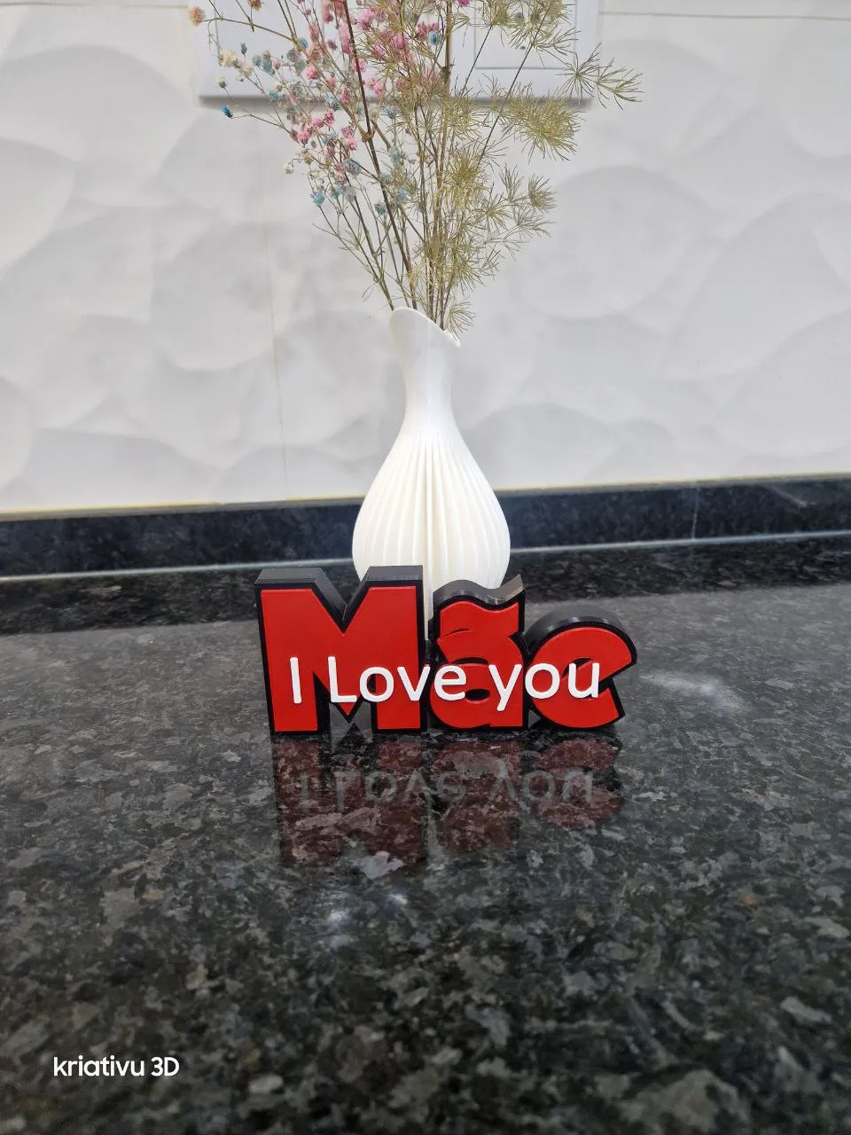 mãe i love you by kriativu 3D - MakerWorld