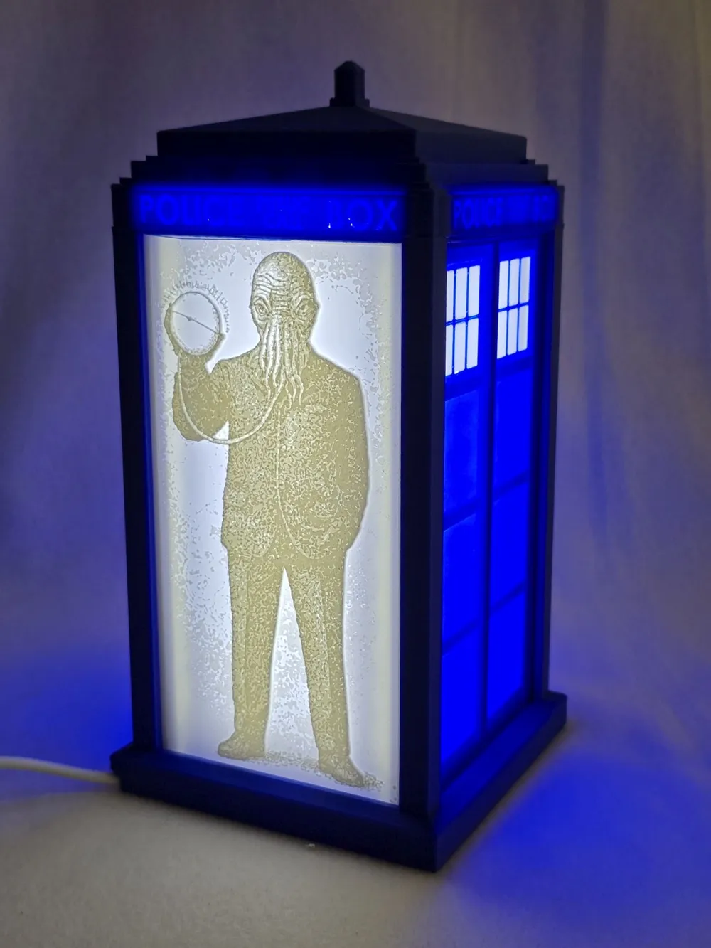 Dr. Who Lithophane for Tardis Lamp No. 2 by DocLexMakerWorld: Download ...