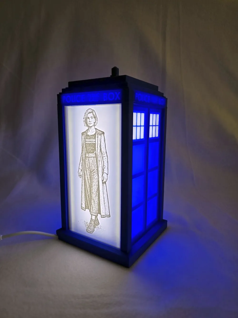 Dr. Who Lithophane for Tardis Lamp No. 2 - Free 3D Print Model - MakerWorld