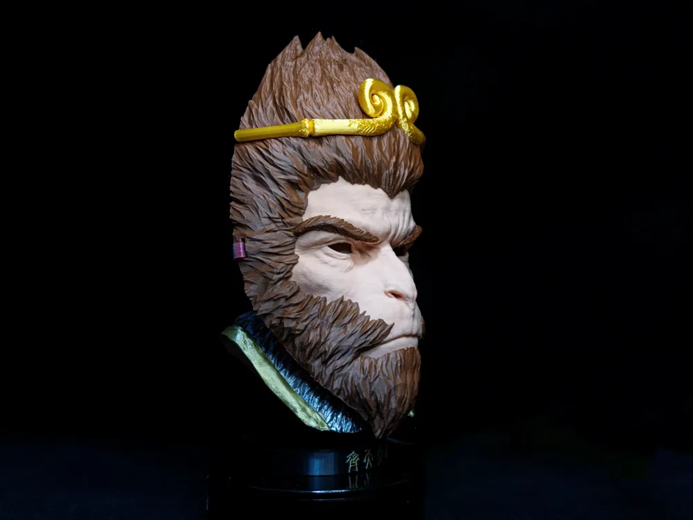 Black Myth Wukong Mask by jkWong - MakerWorld