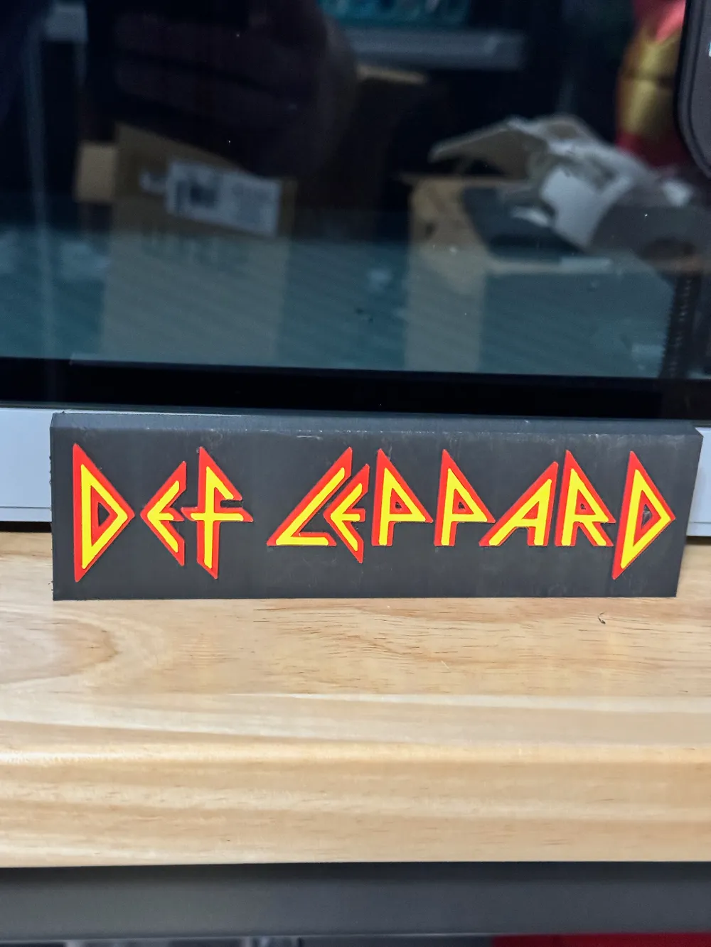Def Leppard Band Sign Remixed by davglass - MakerWorld