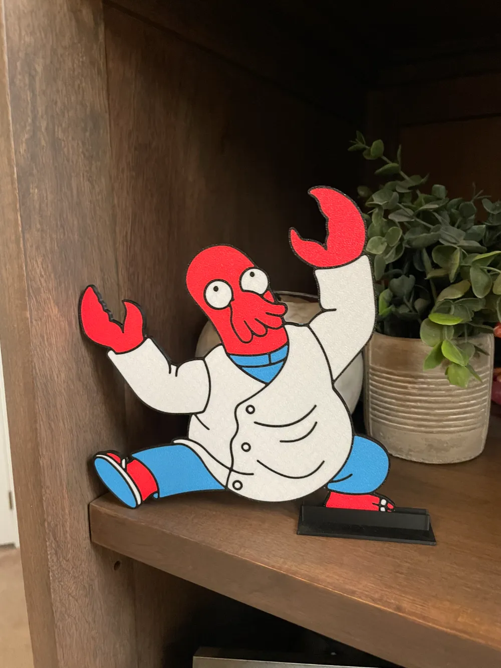 Zoidberg 4 color display / futurama / art / Funny by 3D Prints This ...