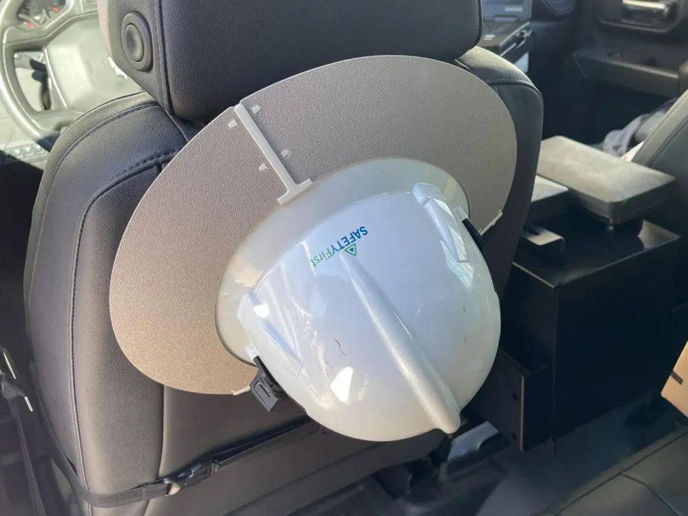 Silverado Hard Hat Holder - Free 3D Print Model - MakerWorld