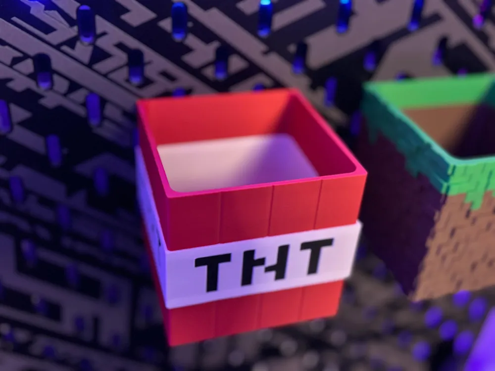 Skadis Container - Minecraft TNT Block by NiklasLP MakerWorld: Download ...