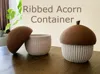 Ribbed Acorn Container by Eazzz MakerWorld: Download Free 3D Models