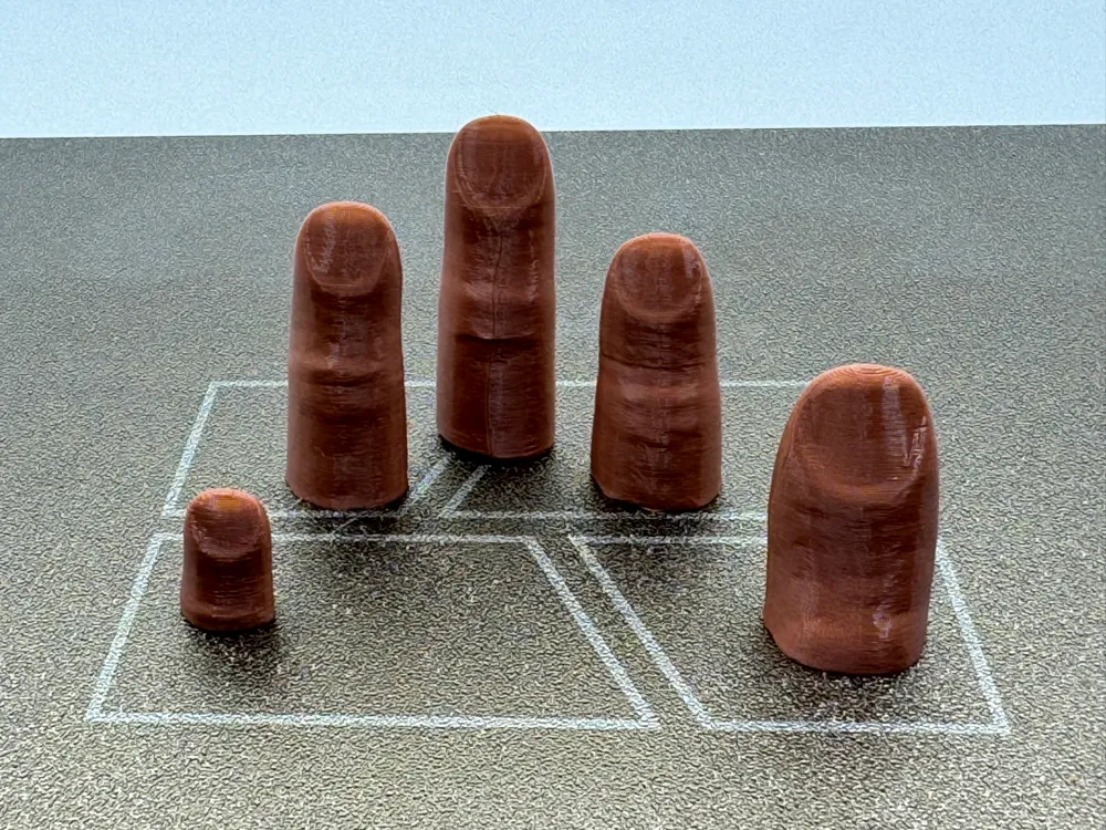 Human Fingers, Gag gift, Movie prop by Critters3D MakerWorld: Download ...
