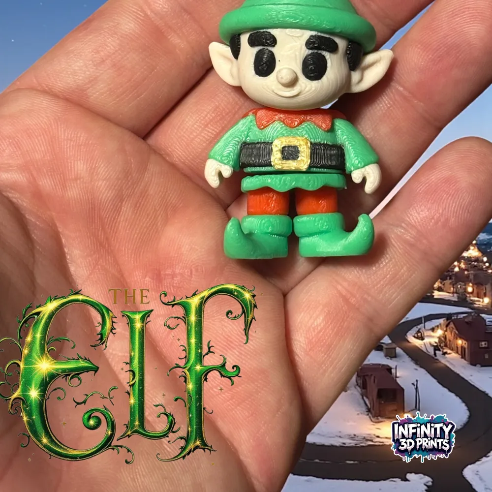 THE ELF - MINI FLEXI by INFINITY 3D PRINTS MakerWorld: Download Free 3D ...