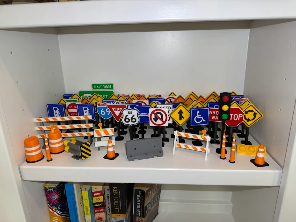 Concrete Barrier - US Road Mini Barriers by 3D Print Creative Endeavors ...