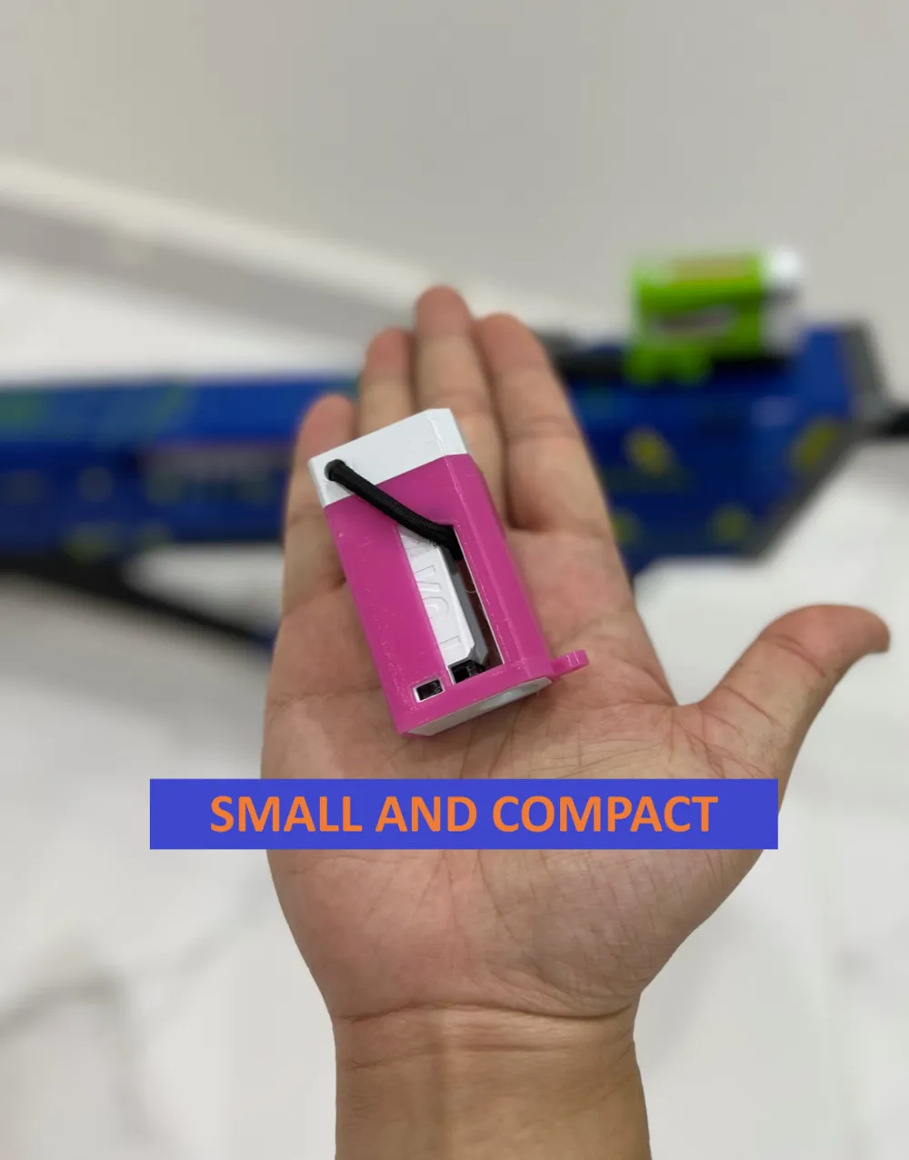 Mini Key Nerf Stringer Foam Dart Blaster by ZakoJazMakerWorld: Download ...