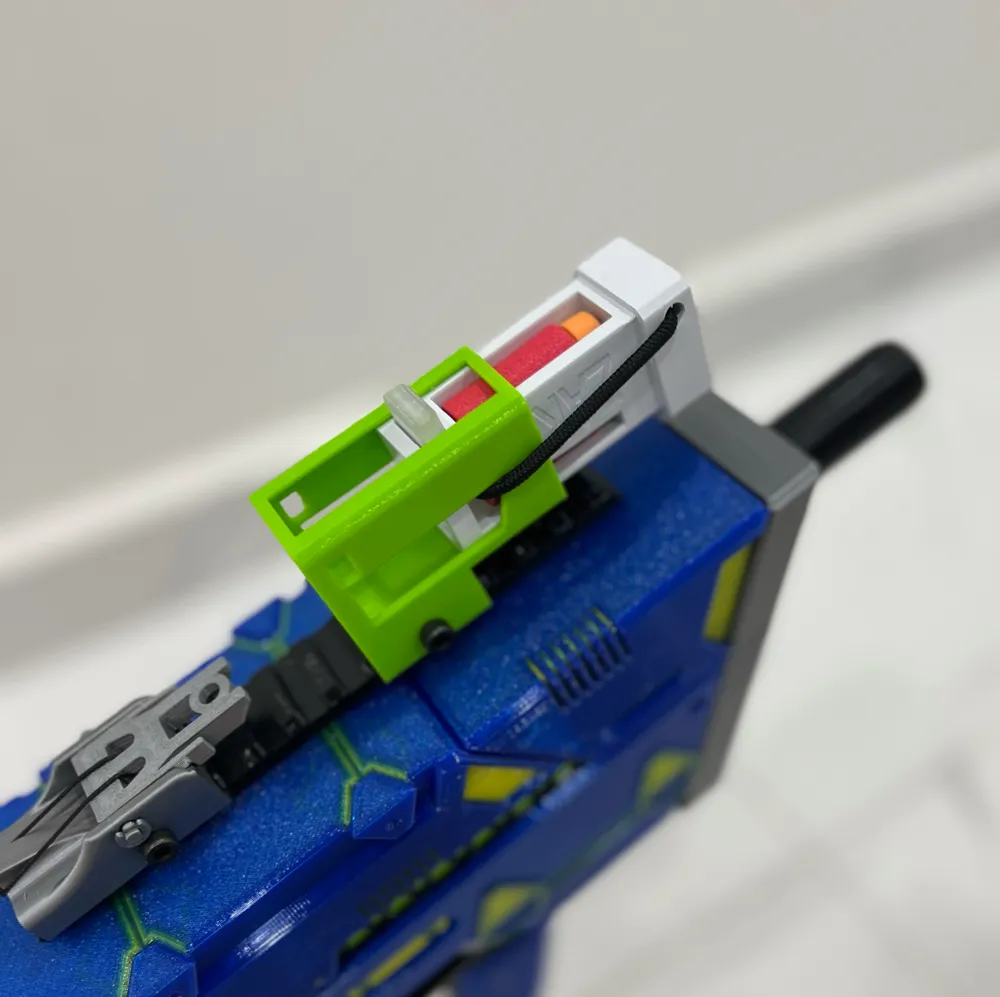 Mini Key Nerf Stringer Foam Dart Blaster by ZakoJazMakerWorld: Download ...