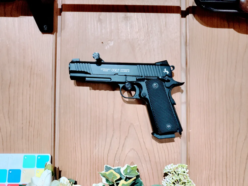 Pistol Wall Holder Universal Glock Sig Sauer CZ Colt 1911 Series ...