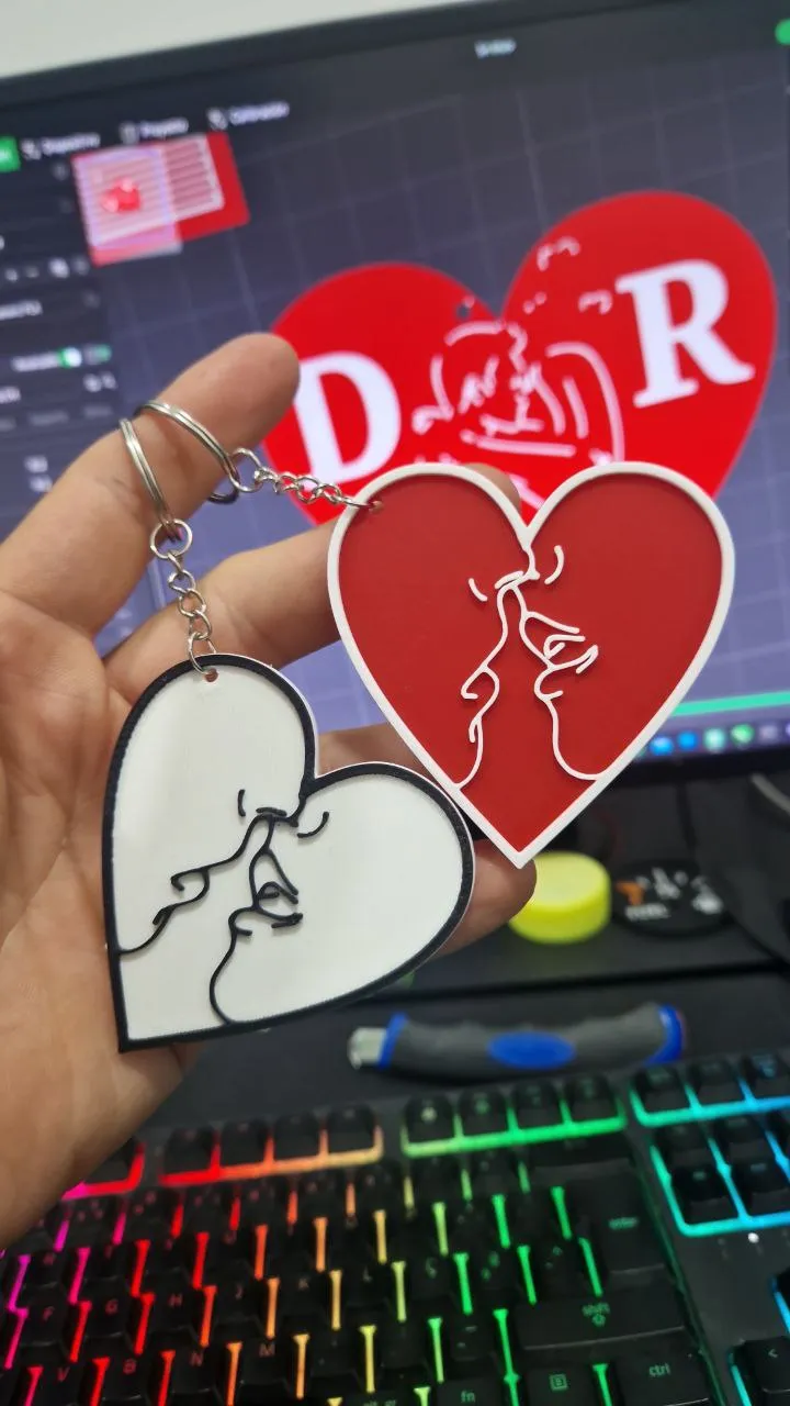 beijo by kriativu 3D - MakerWorld