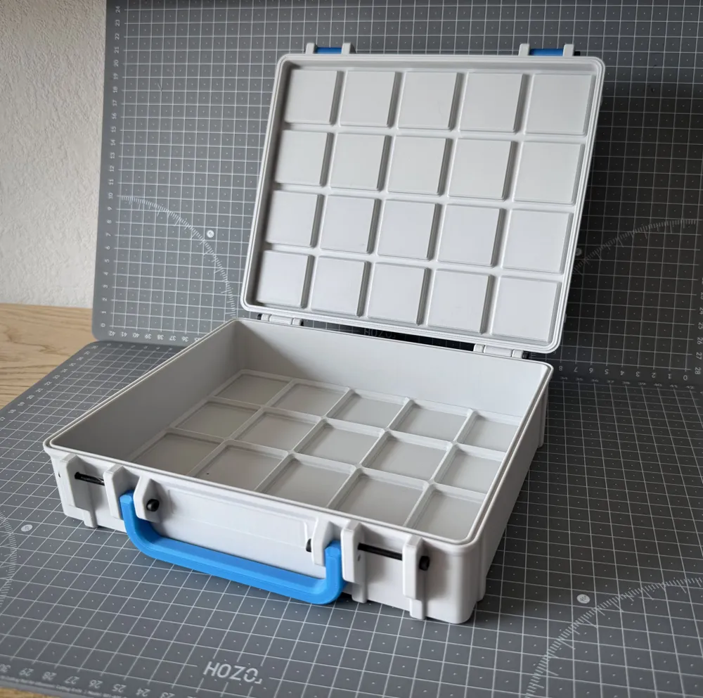 Rugged Gridfinity Case (5x4) - Free 3D Print Model - MakerWorld