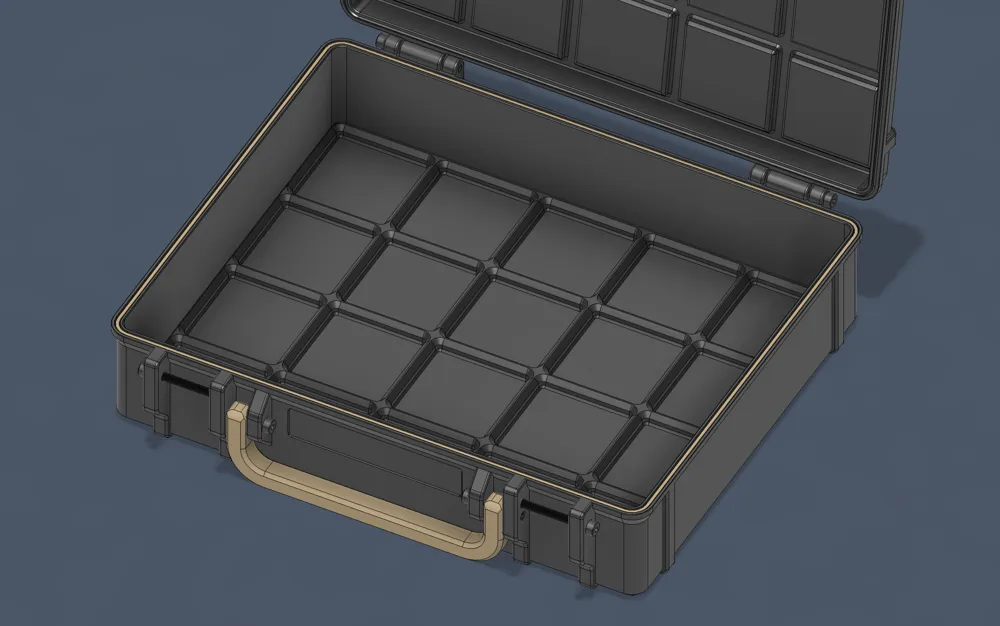 Rugged Gridfinity Case (5x4) - Free 3D Print Model - MakerWorld
