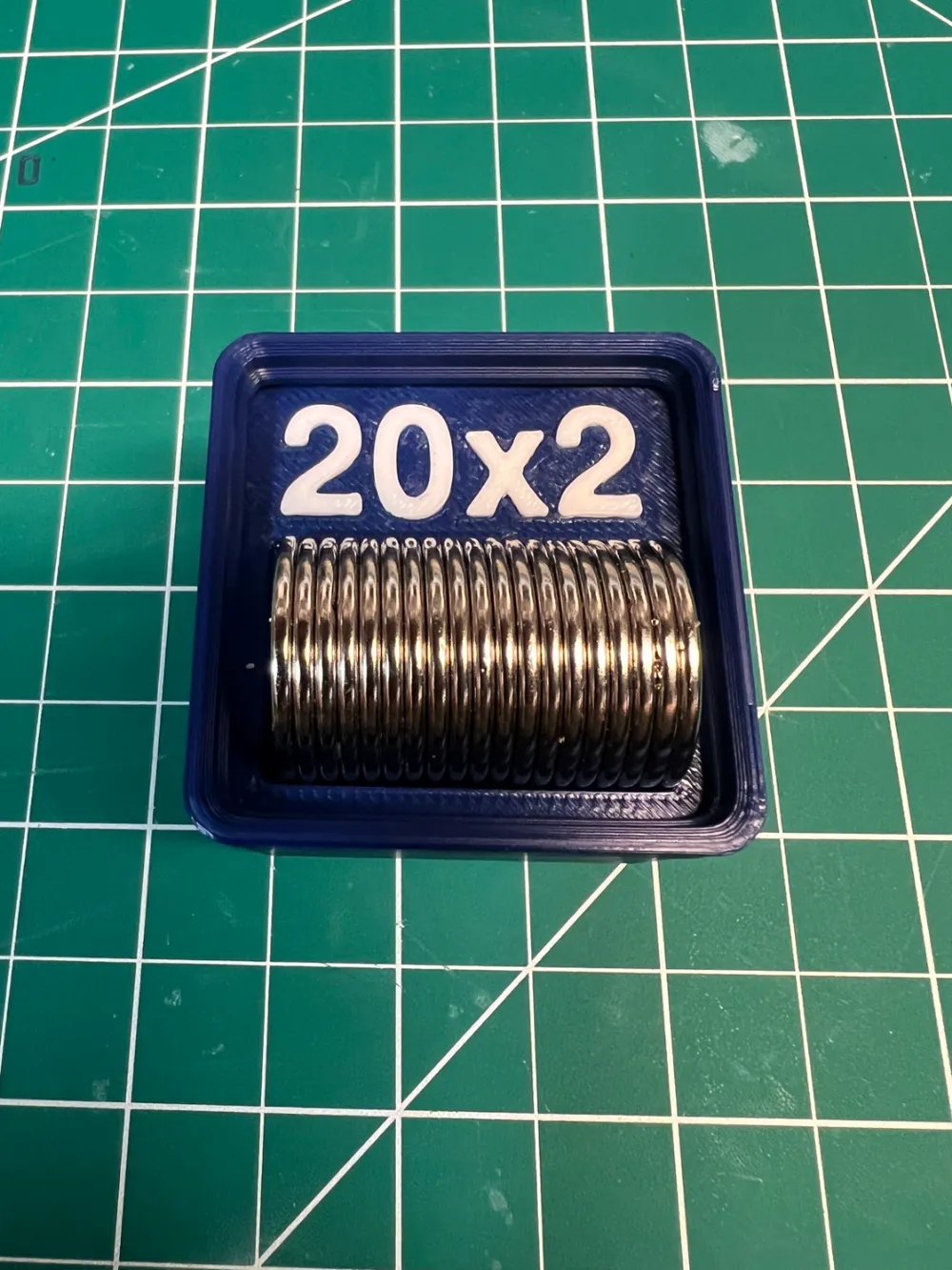 Gridfinity 20x20mm magnet bin by Longracks Labs - MakerWorld