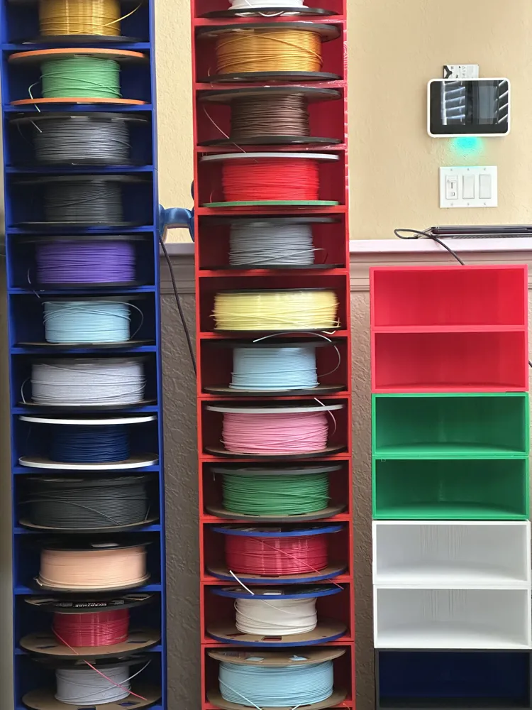 Filament Holder | Storage | Shelving by Tech with Kramer - MakerWorld