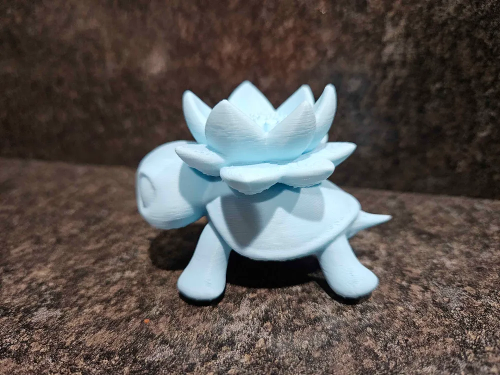 Flower Turtle - Free 3D Print Model - MakerWorld