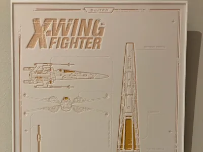 X-wing | Collection - MakerWorld: Download Free 3D Models