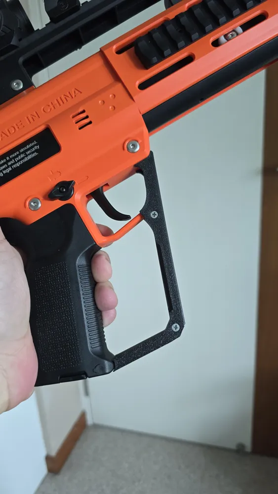 Nerf ZWQ S400 Knuckle Guard/handguard - Free 3D Print Model - MakerWorld